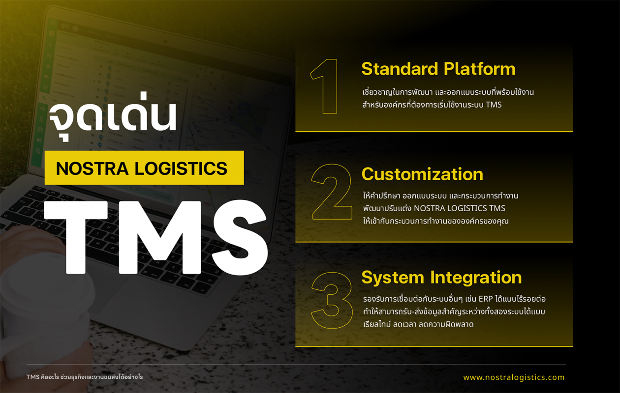TMS คืออะไร ช่วยธุรกิจและงานขนส่งได้อย่างไร – NOSTRA LOGISTICS